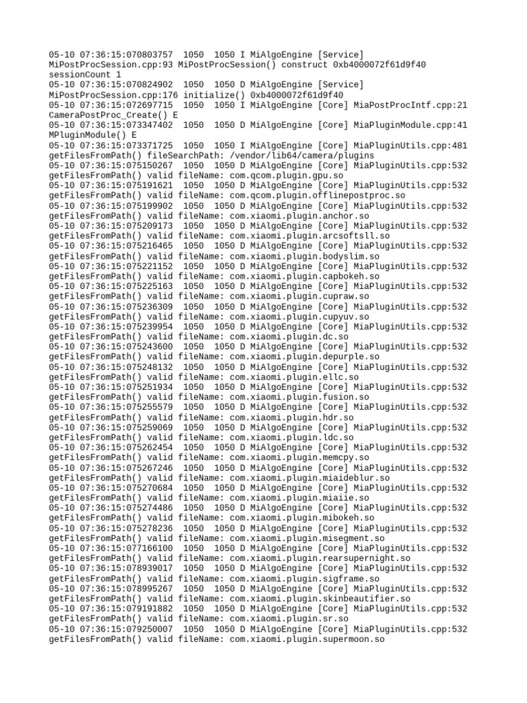 MiCam - Debug - 2024 05 10 07 36 38 377559 | PDF | Software | Computer Science