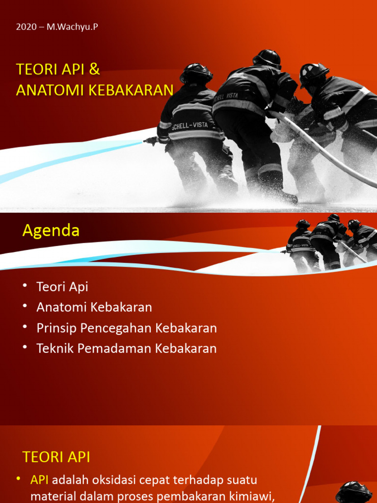 03. Teori Api dan Anatomi Kebakaran | PDF