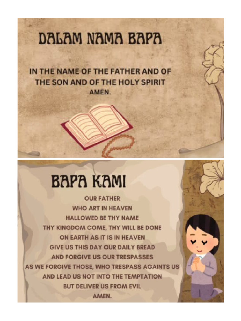 Doa Bapa Kami Katolik Pdf