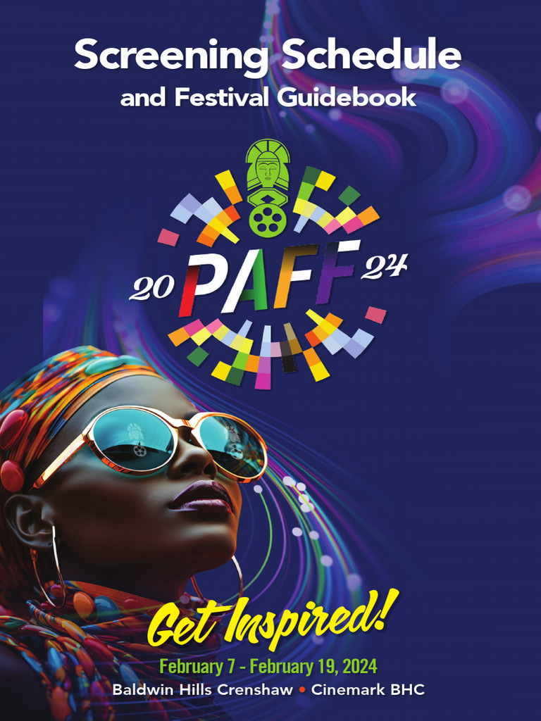 2024 PAFF Screening Schedule | PDF