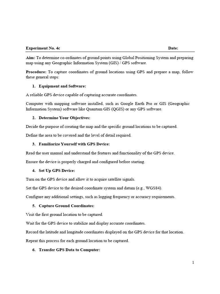 C2320021 - Lab 4c 1 | PDF | Global Positioning System | Geographic ... C2320021 - Lab 4c 1 | PDF | Global Positioning System | Geographic ...