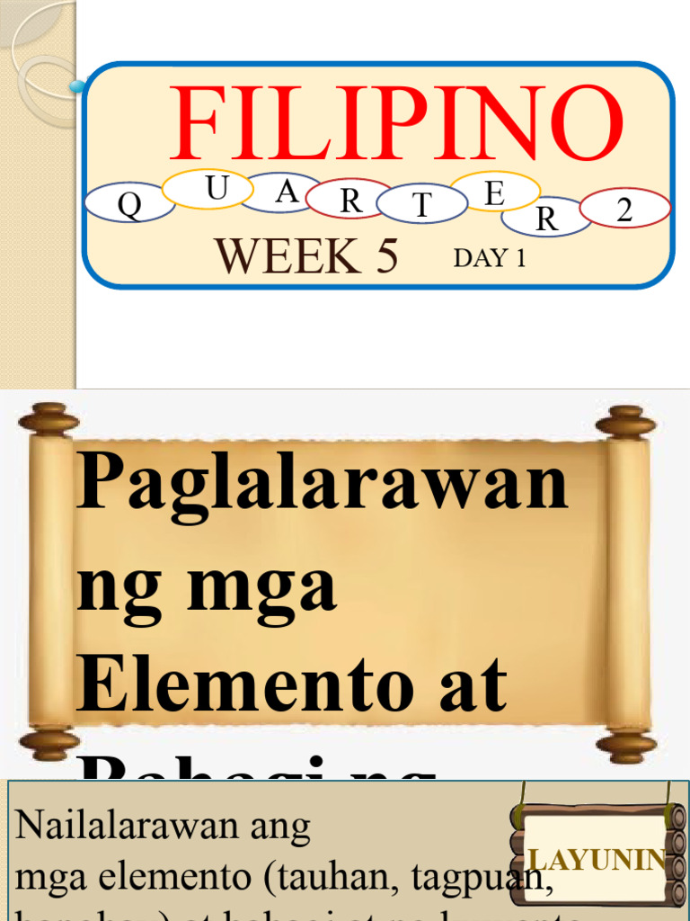Filipino Q2 W5 D1-5 | PDF