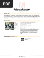 Poetry Beethoven by Shane Koyczan | PDF | Ludwig Van Beethoven | Poetry