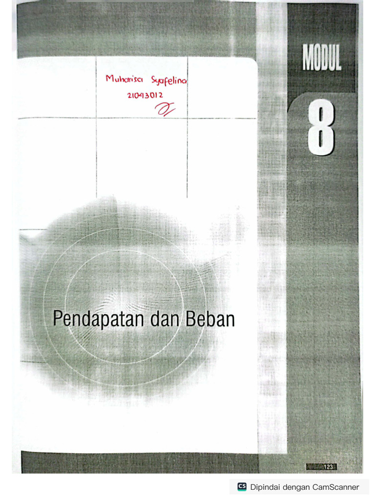 Muharisa Syafelina - Modul 8 - Praktek Pengauditan | PDF