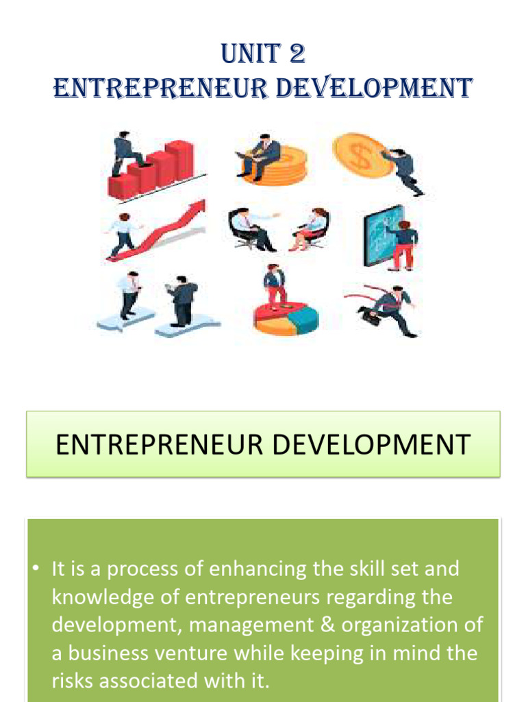 Entreprenuer Development | PDF | Entrepreneurship | Business Economics