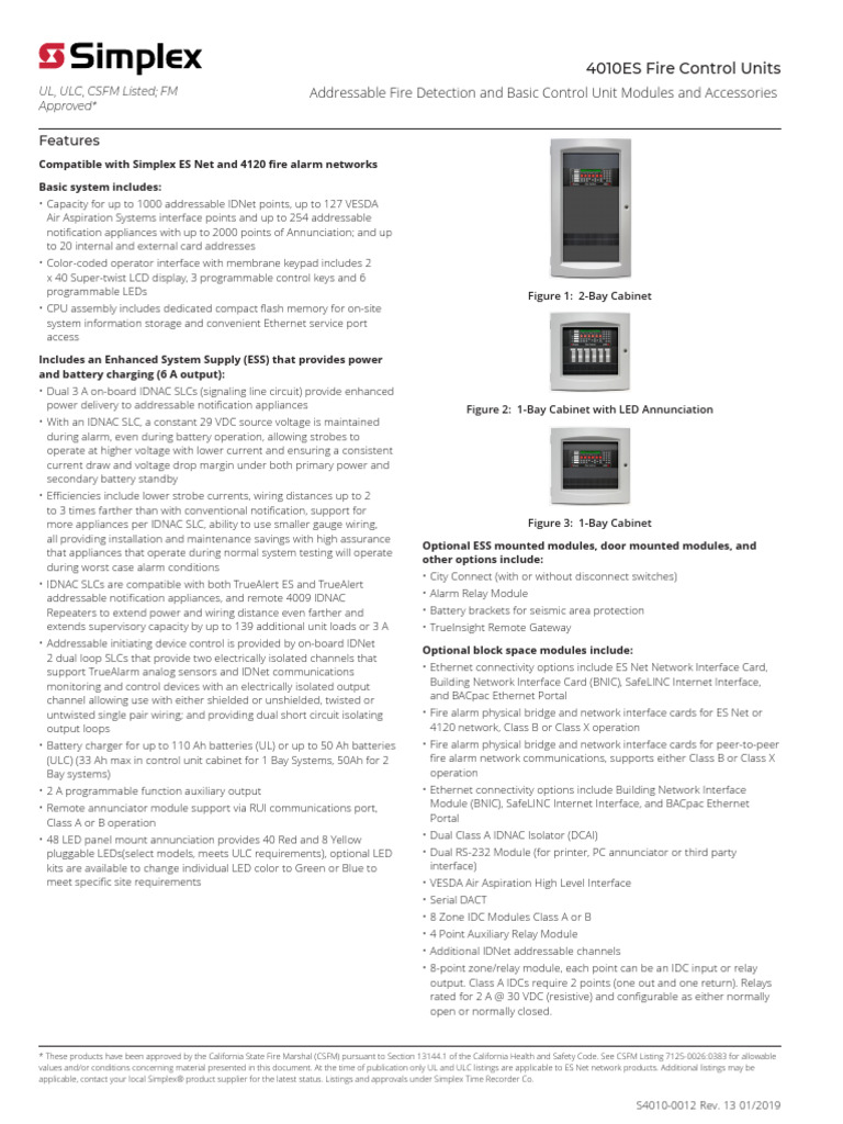 Addressable Fire Detection and Basic Control Unit Modules and ...