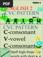 VCCV and VCCCV Syllable Patterns | PDF