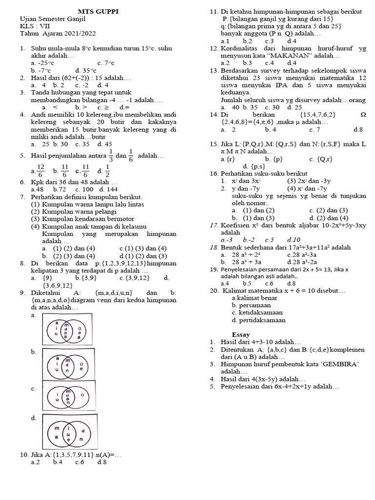 MTS Guppi KLS Vii | PDF