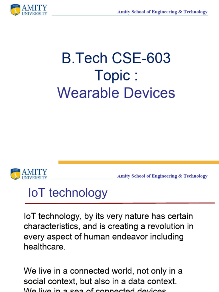 Wearable Devices | PDF | Wearable Technology | Internet Of Things