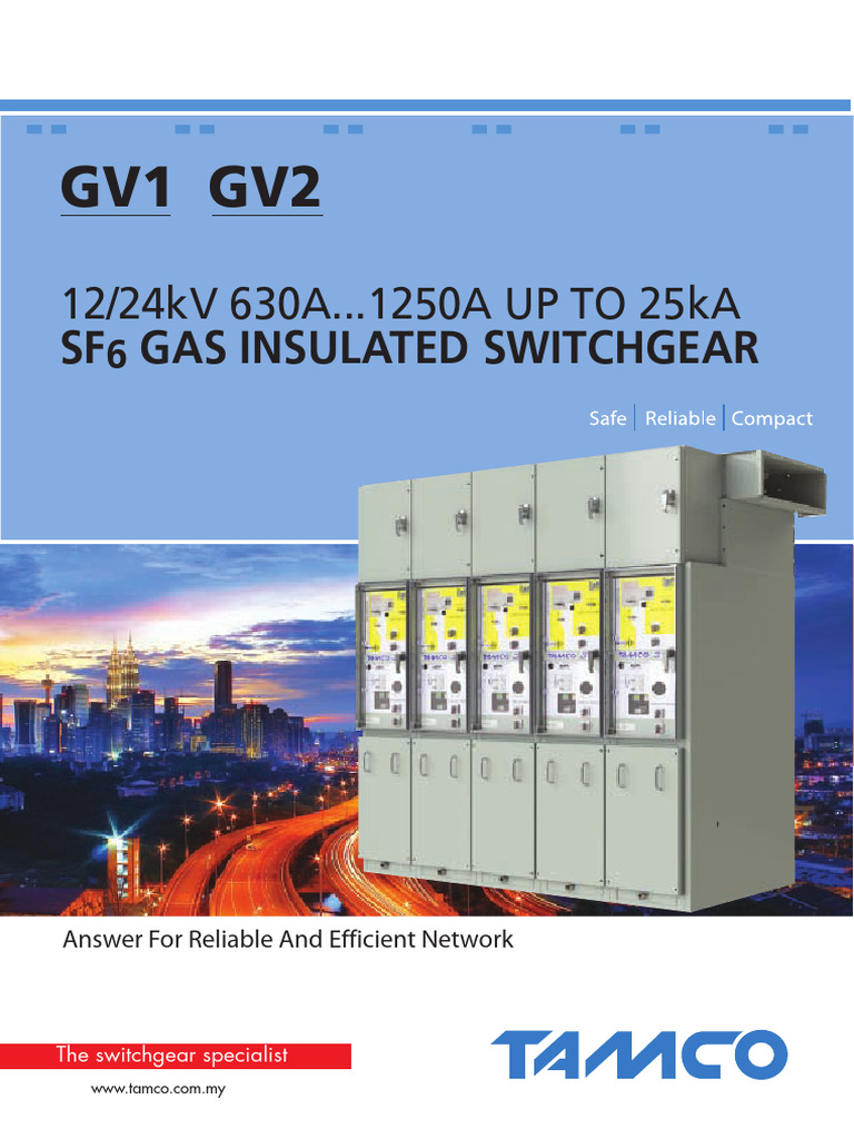 Gis GV1 GV2 | PDF | Humidity | Electrical Engineering