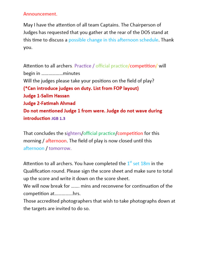 Text Games Announcement | PDF