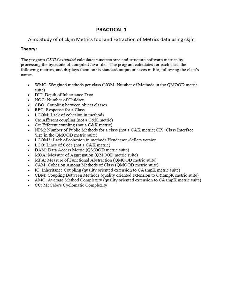 Software Mining Repository Practical | PDF | Source Code | Statistics