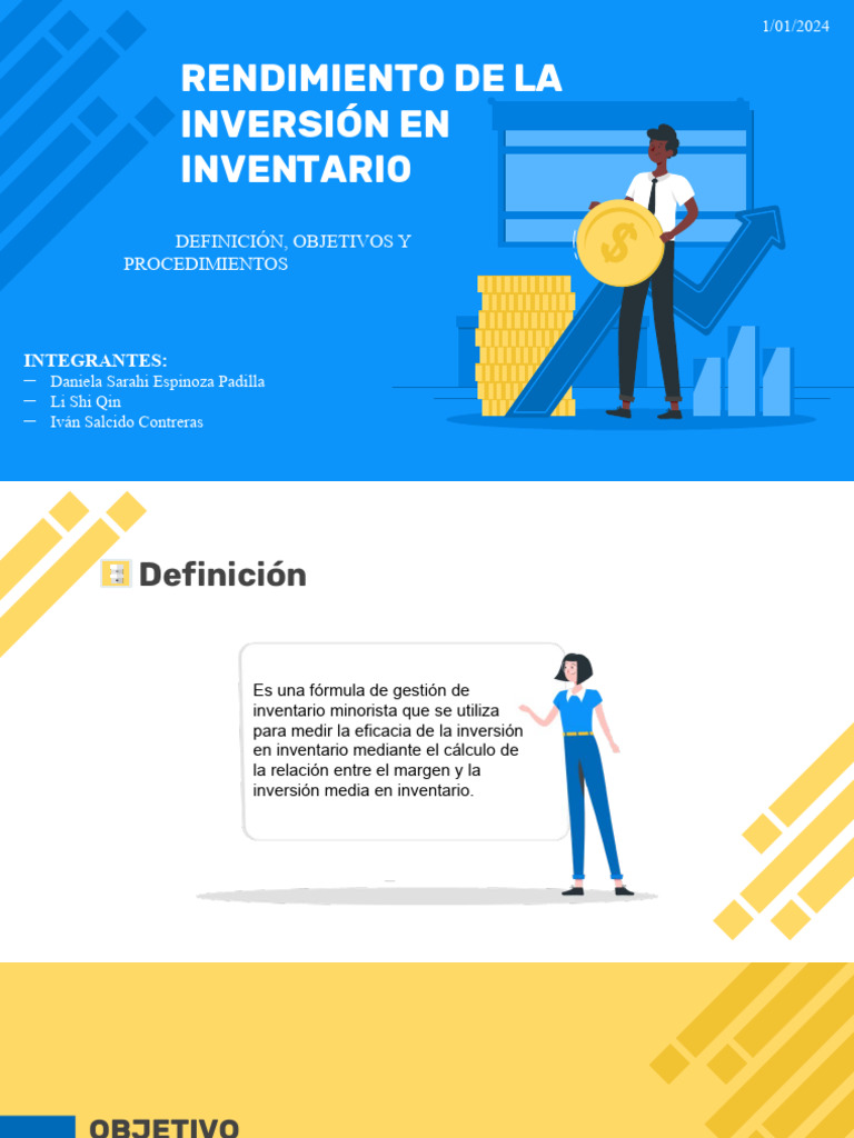 Rendimiento de La Inversion en Inventarios Objetivo y Procedimiento | PDF | Planets | Solar System