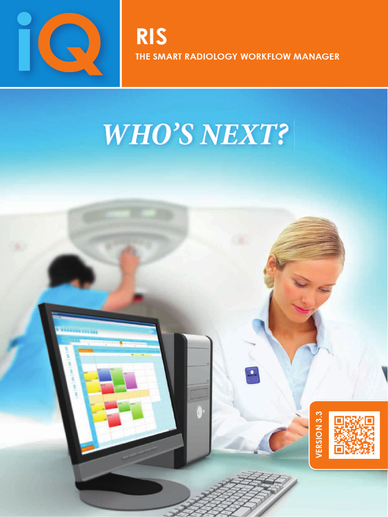 iQ-RIS 3.3 Brochure 150dpi PUB INT EN - 002R | PDF | Electronic Health Record | Medical Imaging
