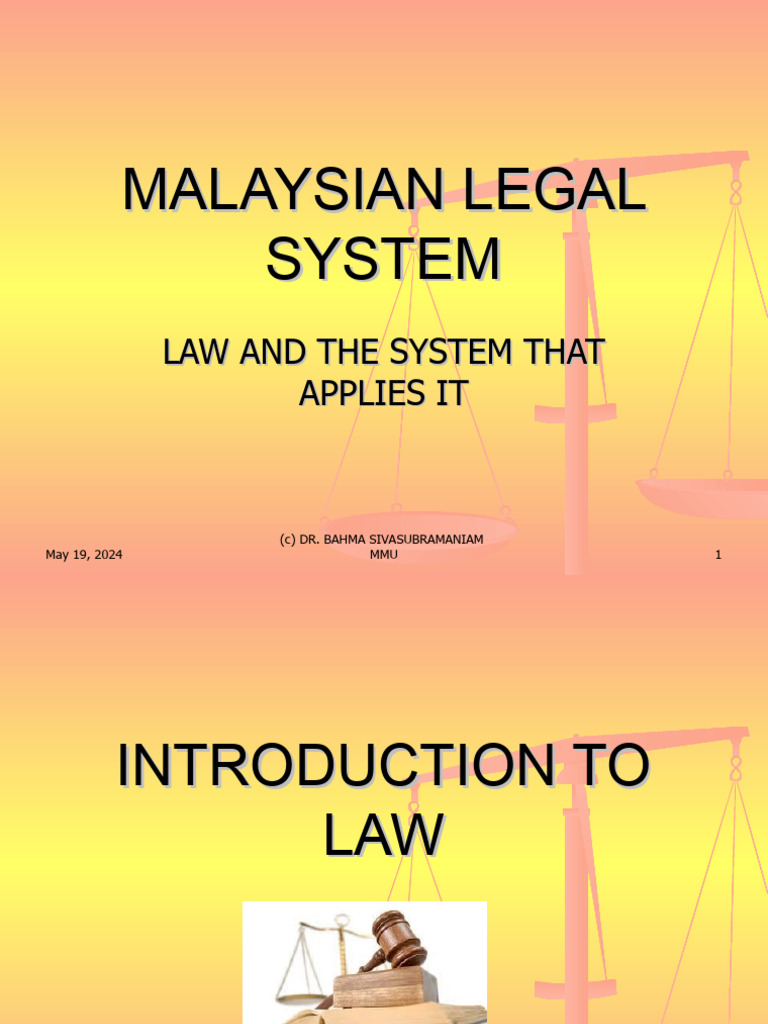 Malaysian Legal System | PDF | Common Law | Governance Malaysian Legal System | PDF | Common Law | Governance