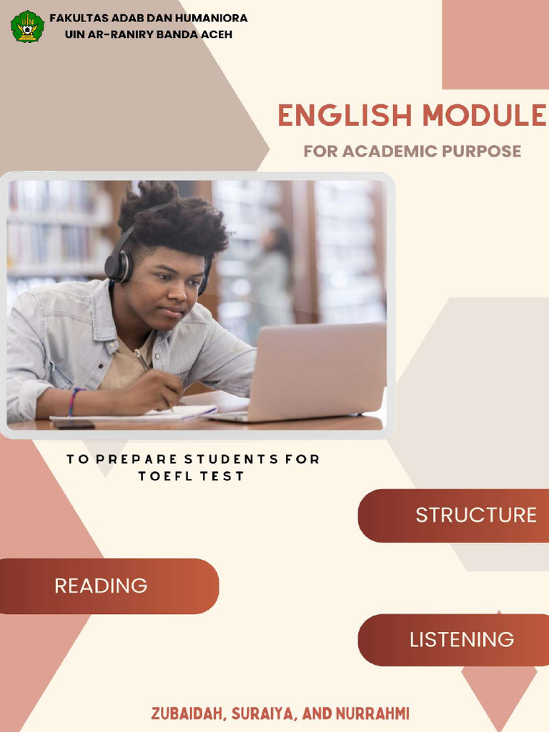 English Module | PDF | Subject (Grammar) | Indonesian Language