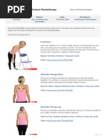Medbridge Cervical Radiculopathy PT Exercises | PDF | Anatomical Terms ...
