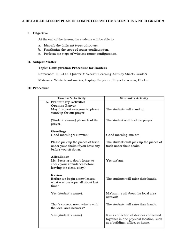 DLP 2-1 Router Config | PDF | Computer Network | Router (Computing)
