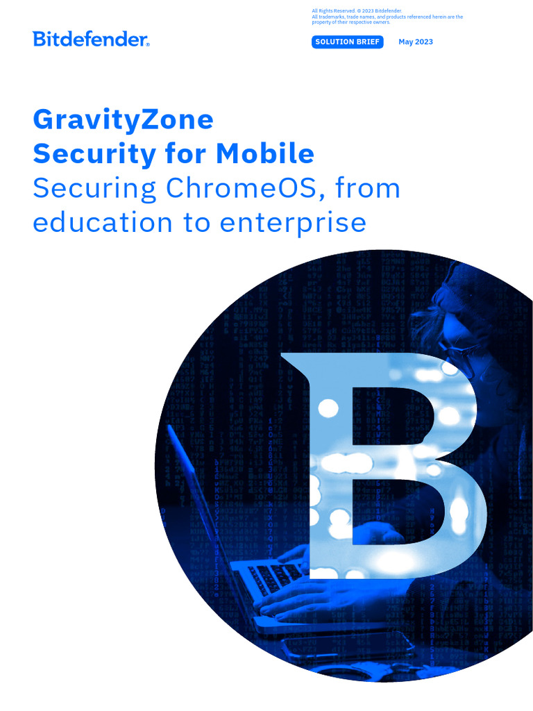 Bitdefender-GravityZone Security For Mobile Solution Brief | PDF | Security | Computer Security