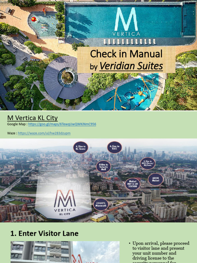 Veridian Suites Check-In Guide | PDF | Hotel
