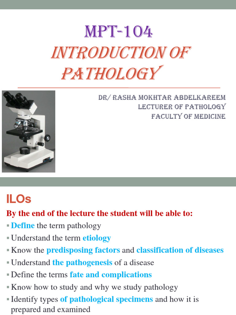 Pathology Course Overview | PDF | Pathology | Biopsy