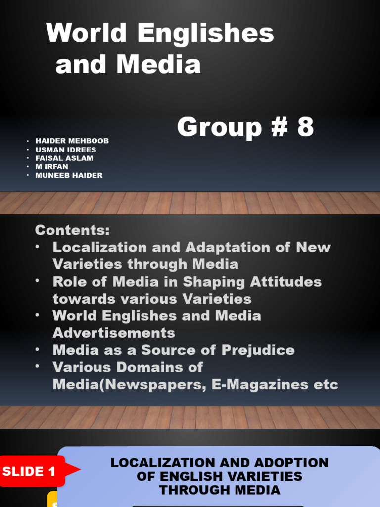 World Englishes | PDF | English Language | Linguistics