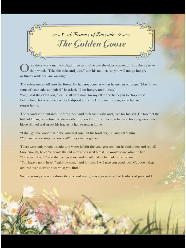 The Golden Goose | PDF