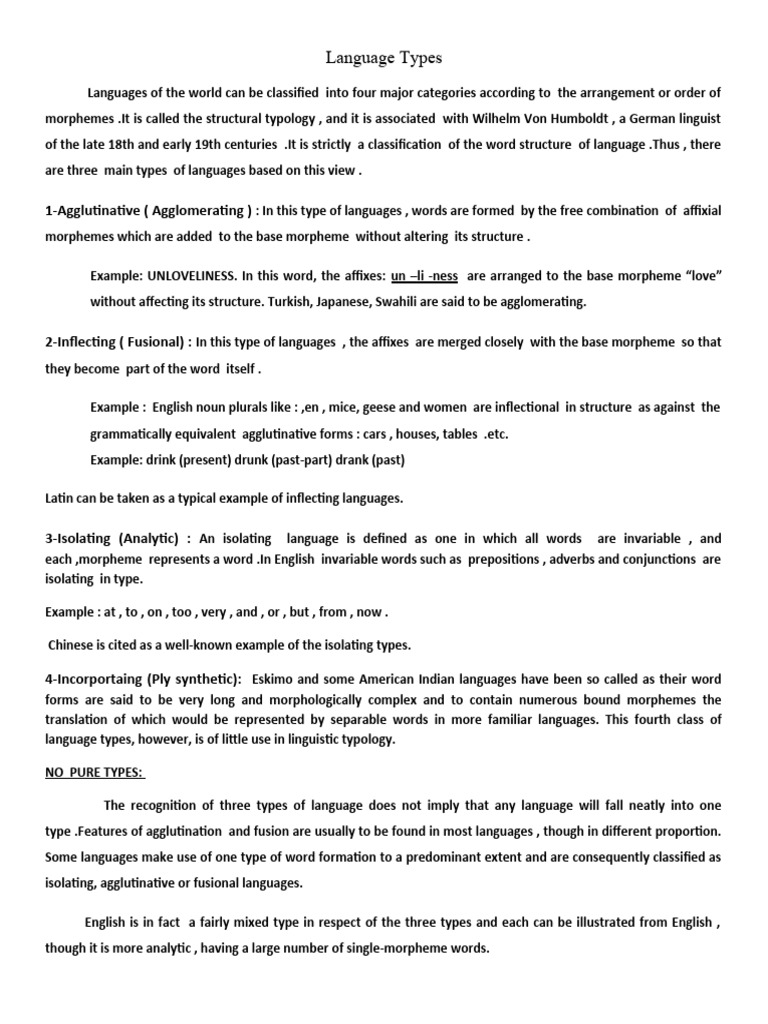 Lecture Five | PDF | Word | Syntactic Relationships