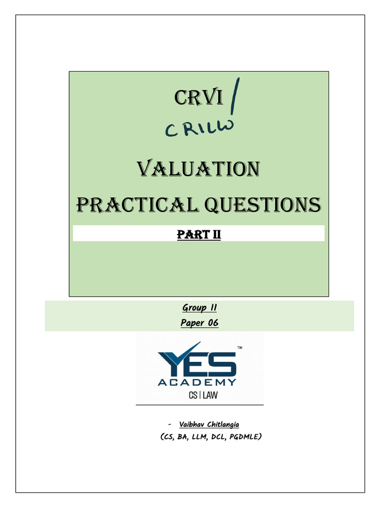 Valuation and Mergers Practical Guide | PDF | Valuation (Finance) | Stocks