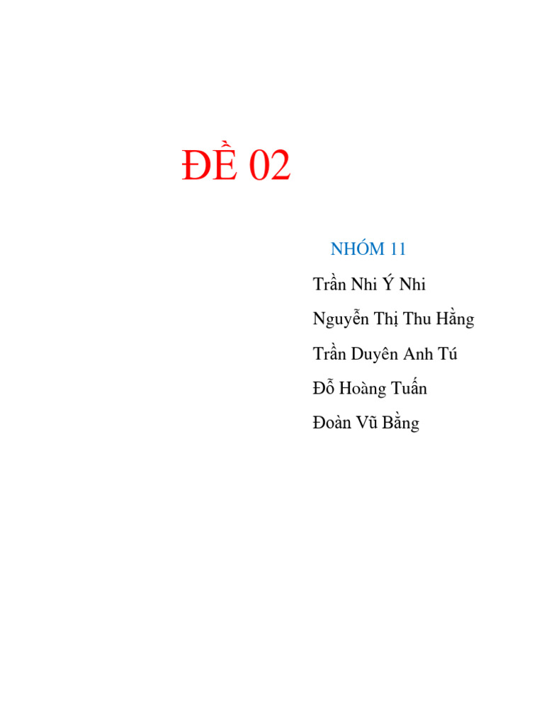 BTL PPT Nhóm 11 | PDF