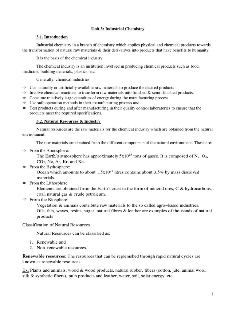 Unit 3 Chemistry G12 | PDF | Pulp (Paper) | Glasses