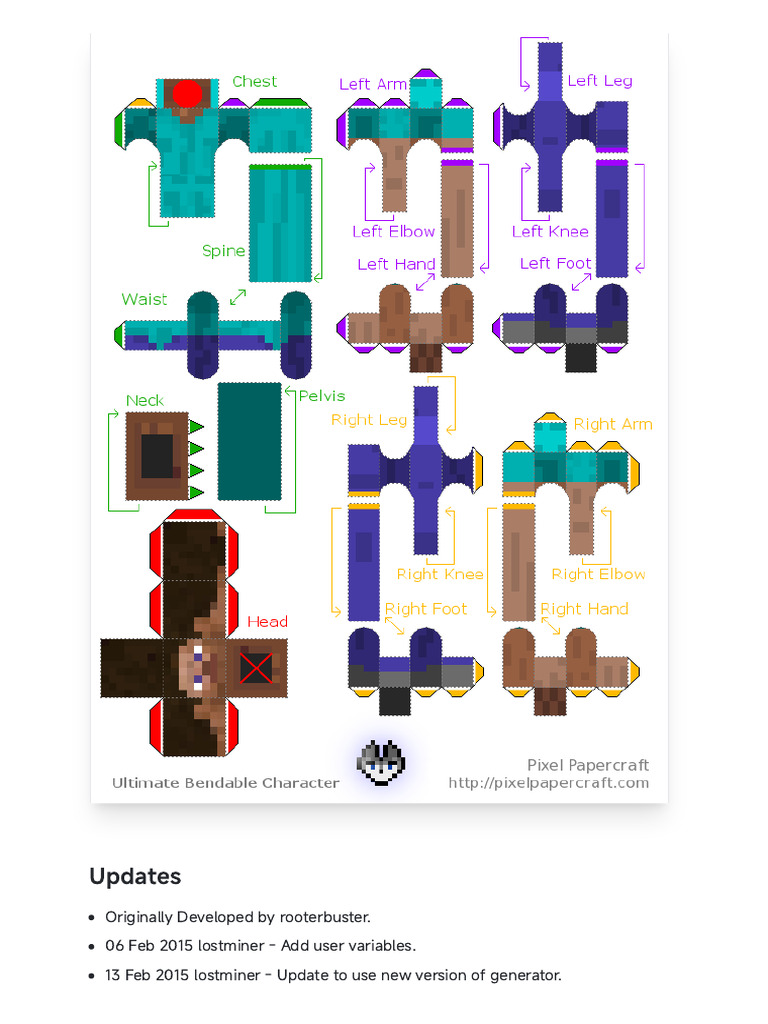 Pixel Papercraft - Generators | PDF