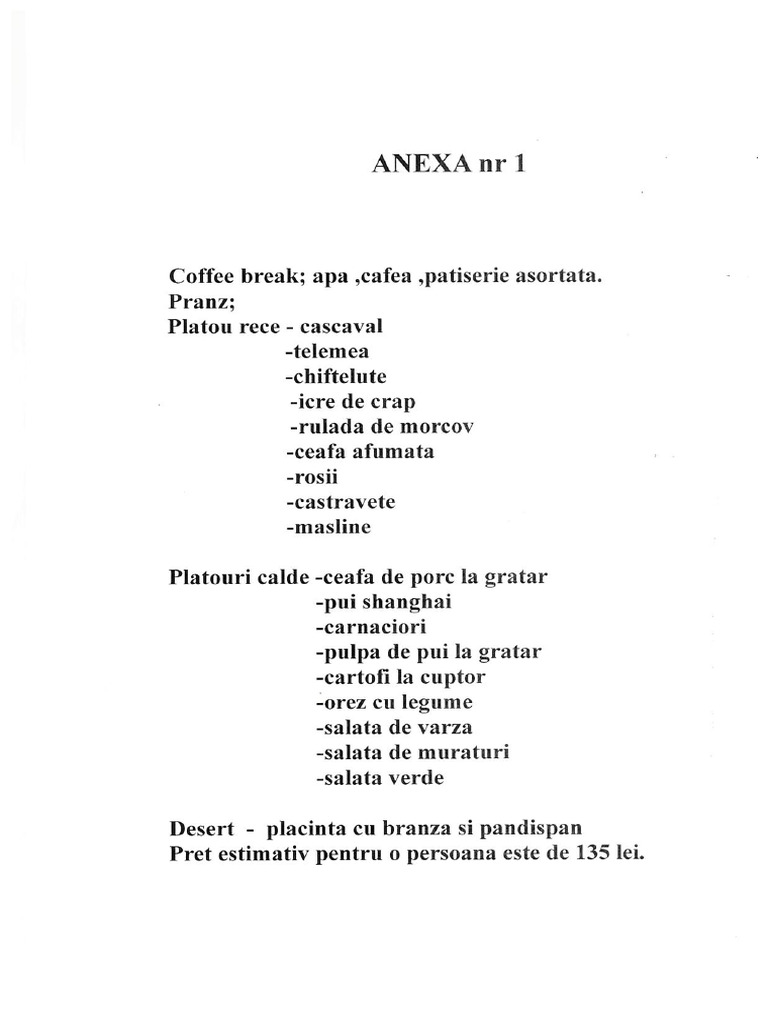 ANEXA 1 | PDF