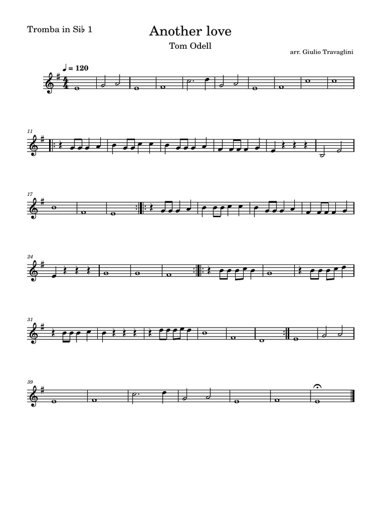 Tromba in Sib 1 | PDF