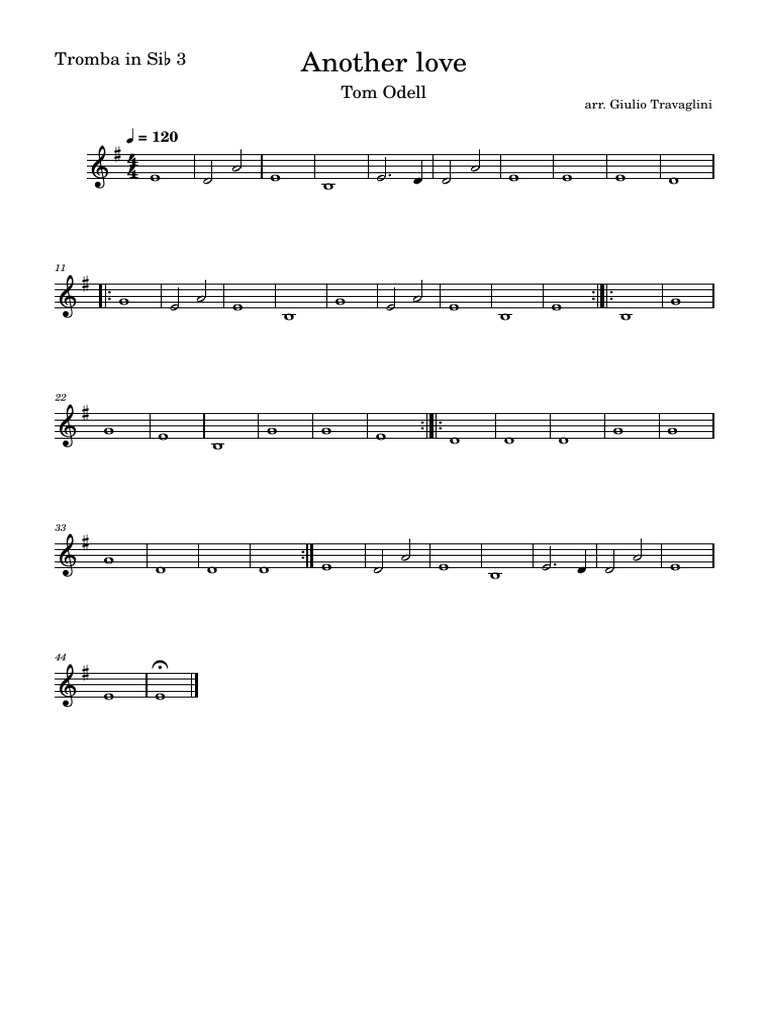 Tromba in Sib 3 | PDF