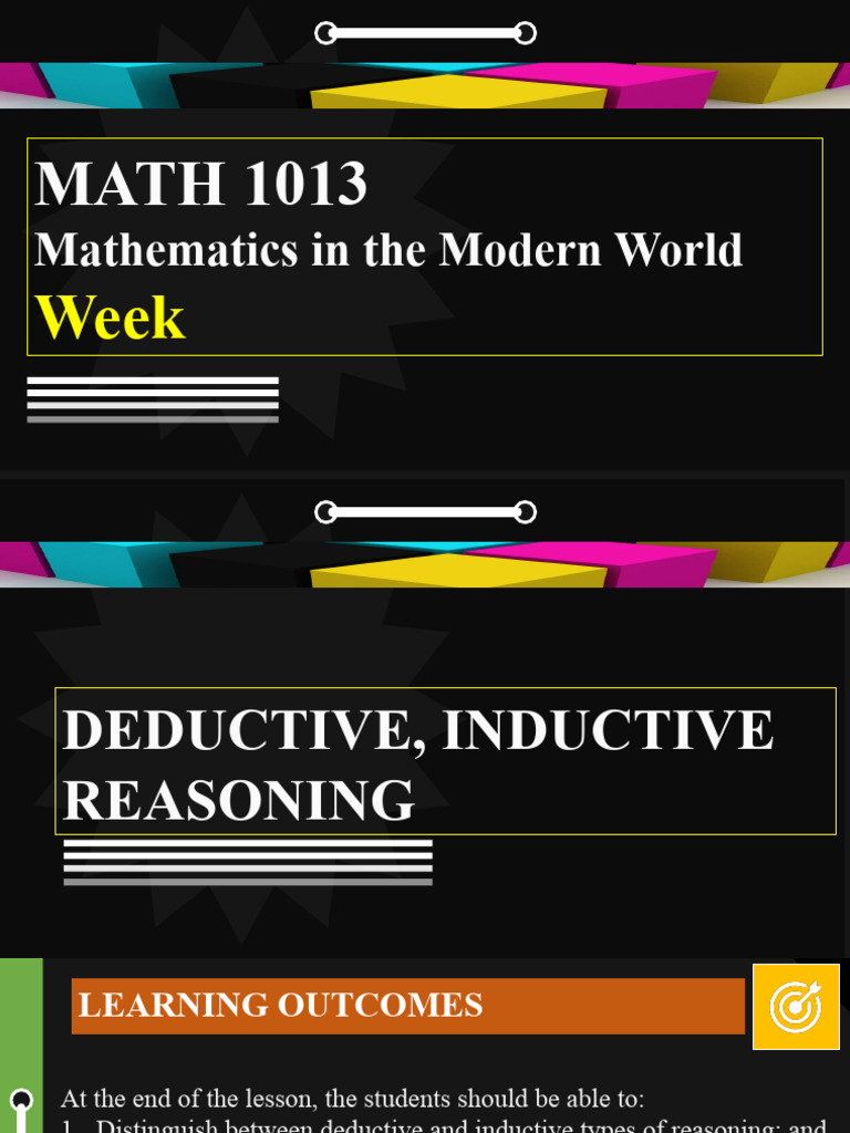 Inductive and Deductive Reasoning | PDF | Deductive Reasoning | Inductive Reasoning