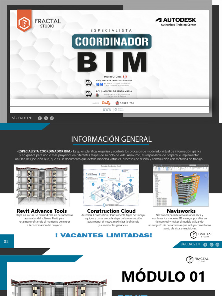 Brochure Coordinador Bim 2024 | Descargar gratis PDF | Autodesk Revit ...