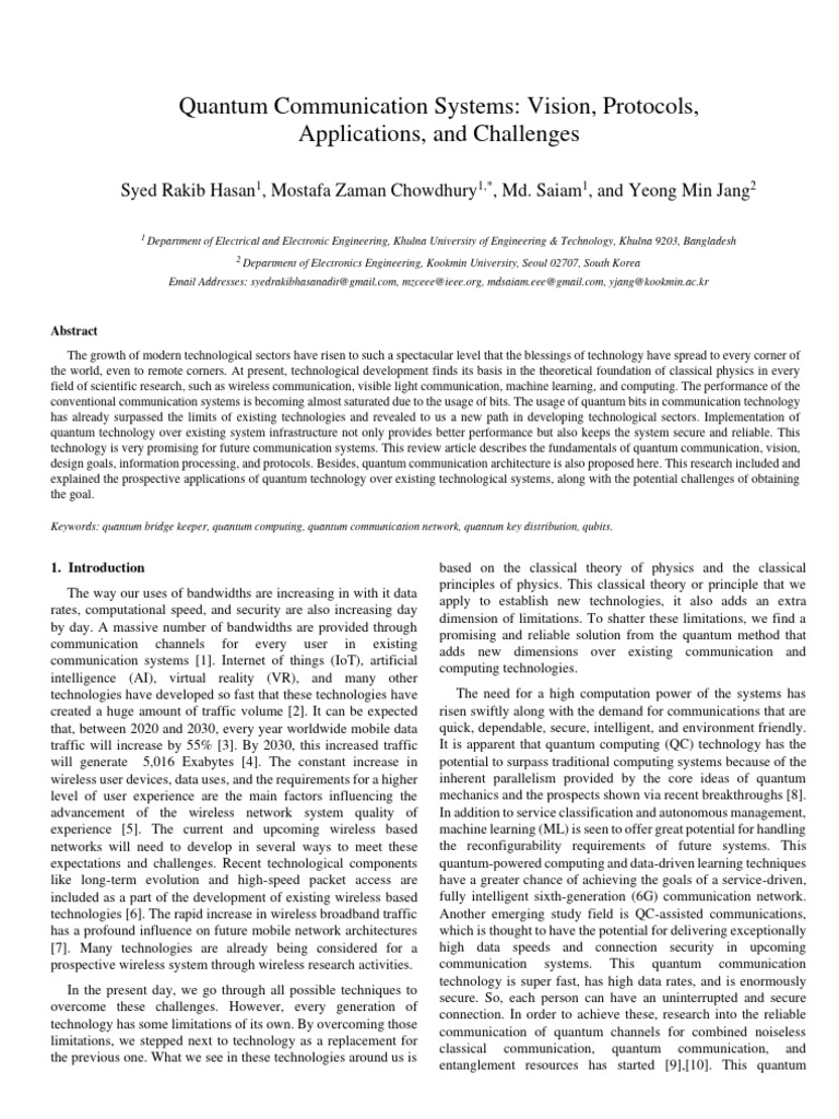مهاجر | PDF | Computer Network | Quantum Computing
