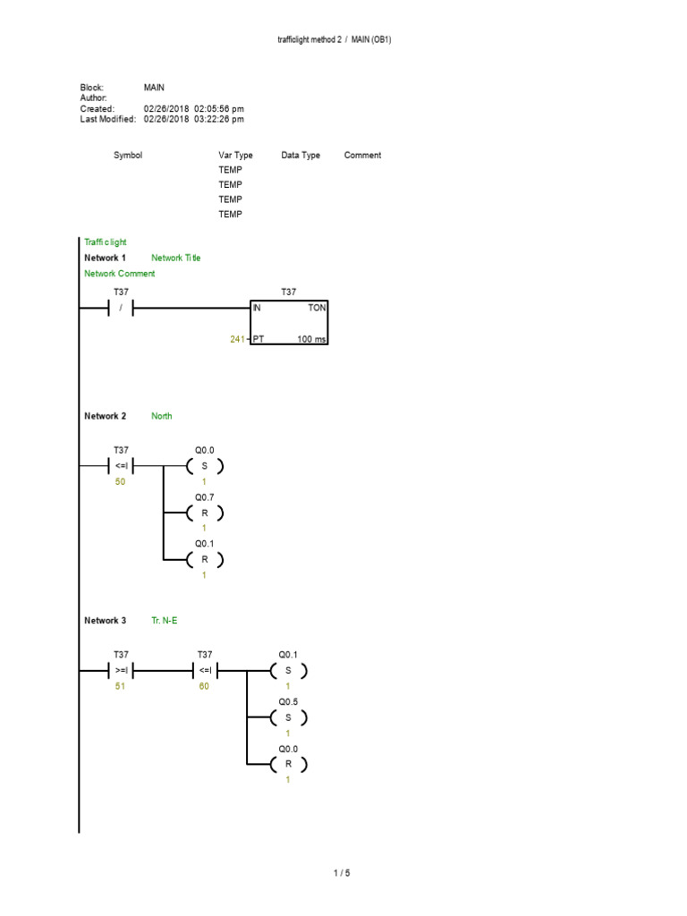 Traffic Light Control Method Overview | PDF | Science & Mathematics ...