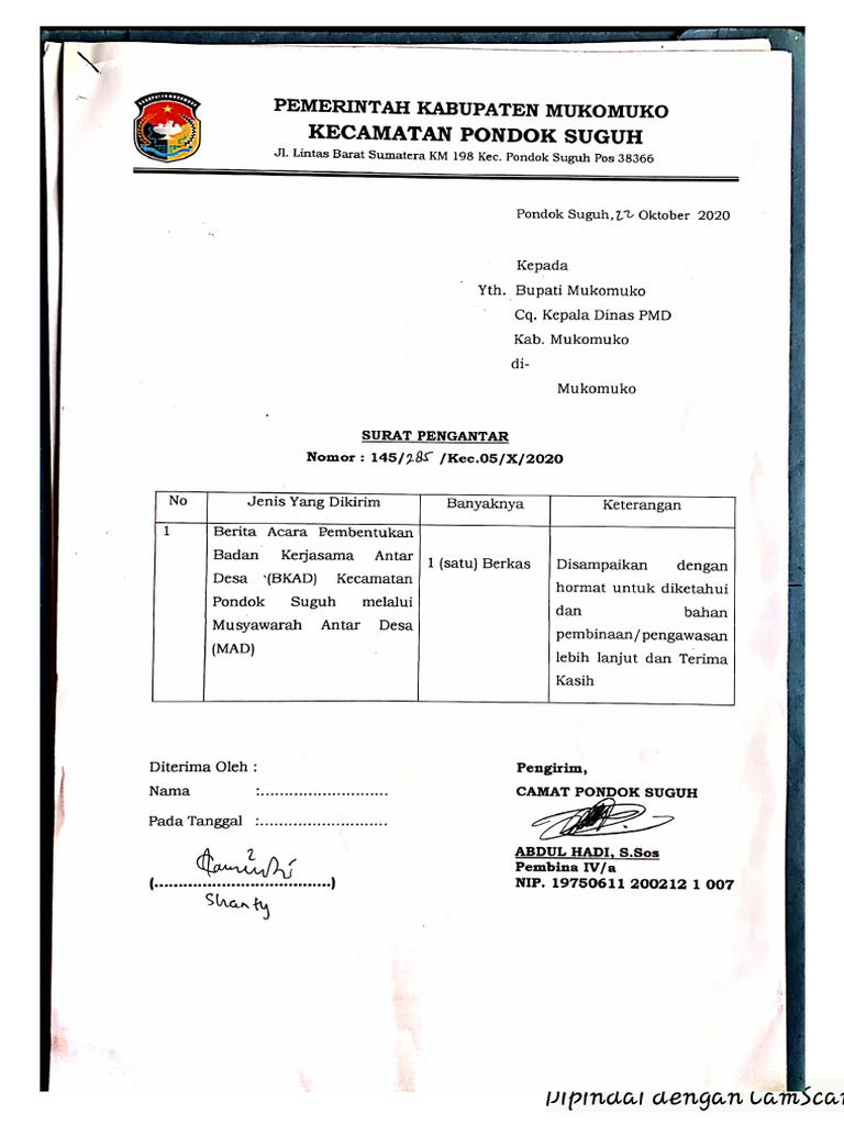 Berkas Bkad Ponsu | PDF