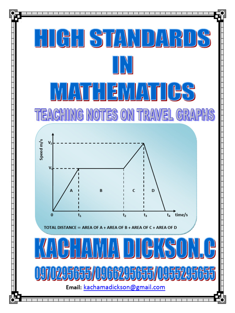 Teaching Notes On Travel Graphs | PDF | Speed | Velocity