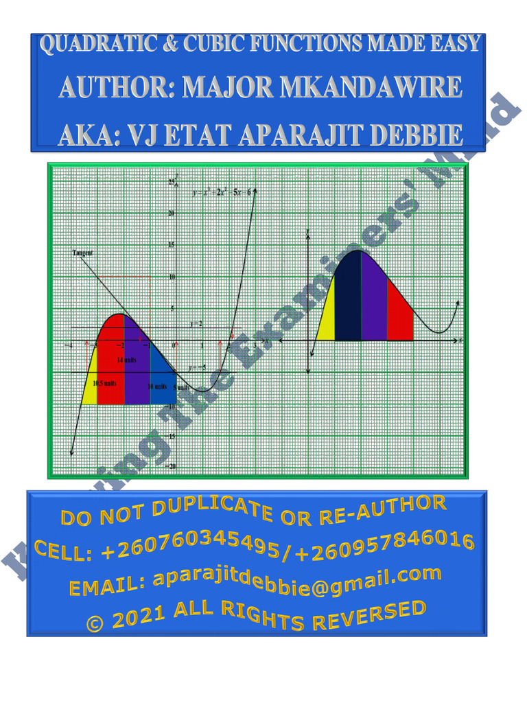 Quadratic & Cubic Functions | PDF | Variable (Mathematics) | Quadratic ...