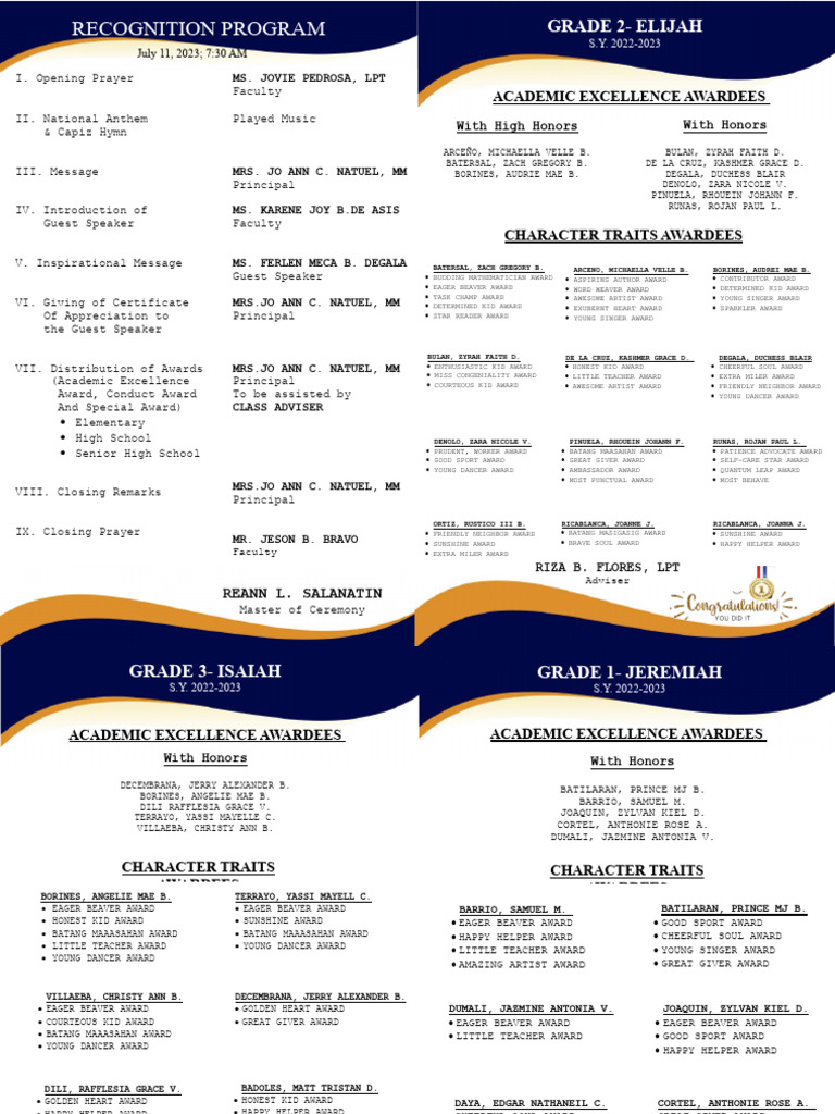 FFFFFF Program | PDF