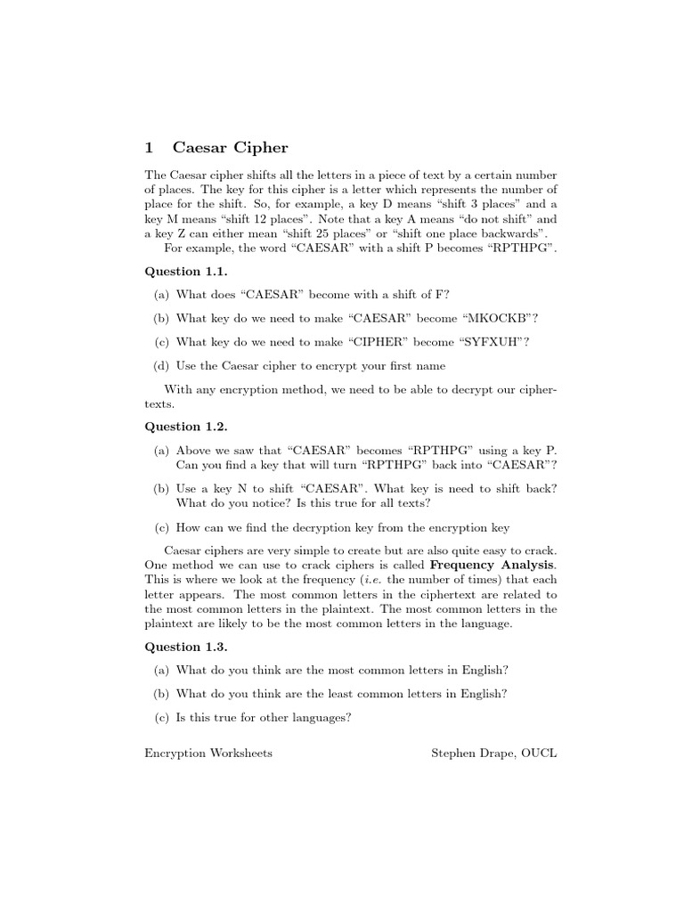 Secret | PDF | Cipher | Key (Cryptography)