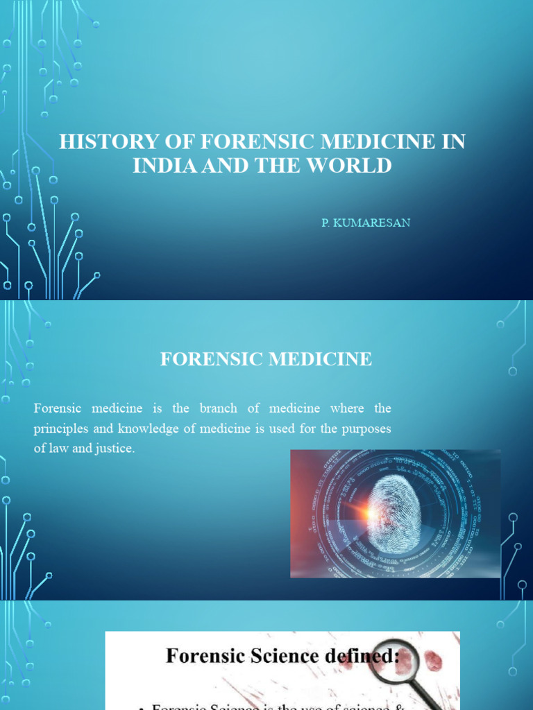 Forensic Medicine | PDF | Forensic Science