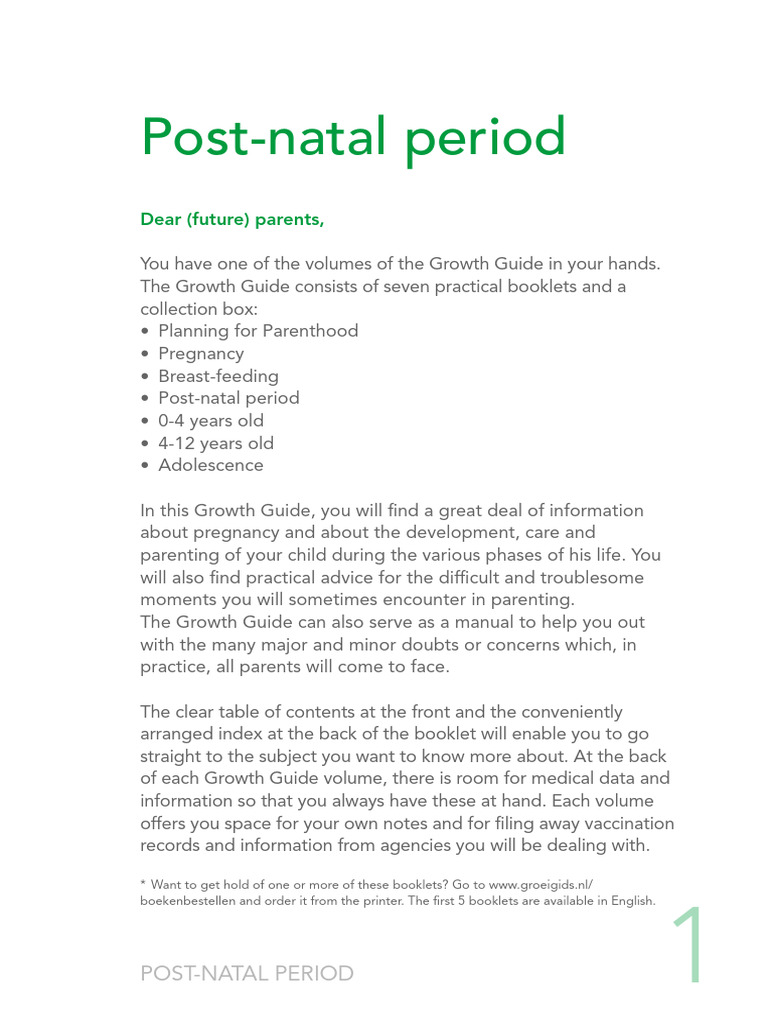 Growth Guide PNP - 2nd Edition | PDF | Infants | Childbirth