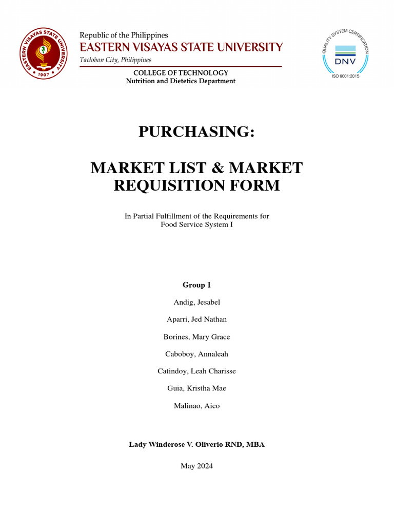 Food Service Procurement Guide | PDF | Sauce | Fruit