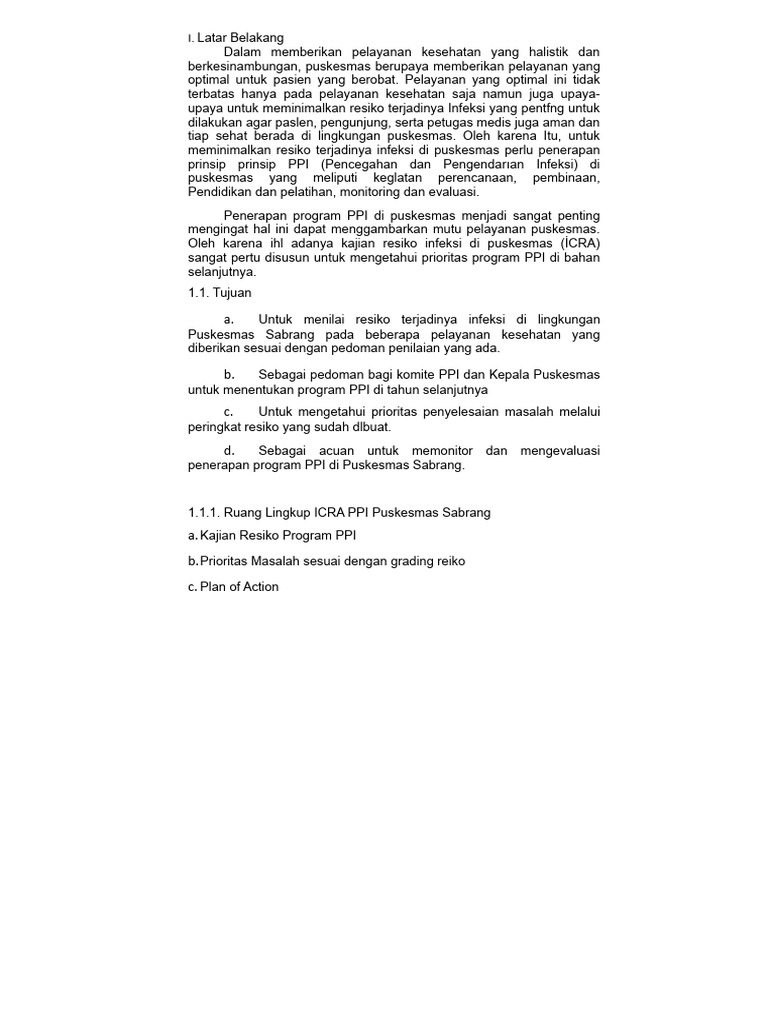 Icra Ppi Program | PDF