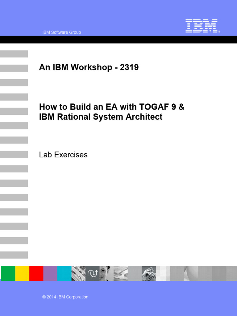 TOGAF 9 Workshop Workbook | PDF | Enterprise Architecture | Spreadsheet