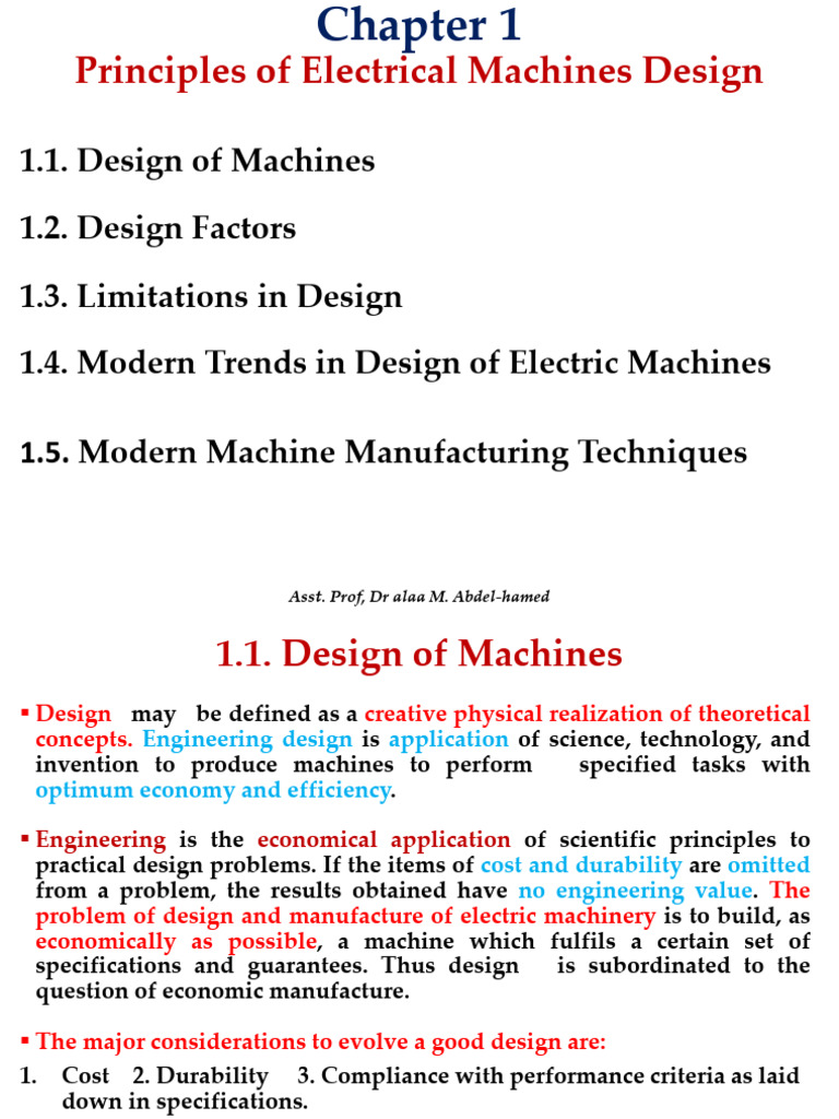 Chapter1_lec1 | PDF | Insulator (Electricity) | Electric Motor